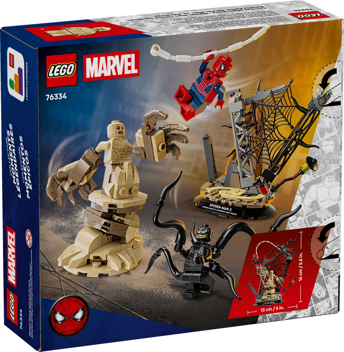 LEGO MARVEL 76334 Battaglia epica: Spider-Man vs. Sandman USCITA GENNA ...